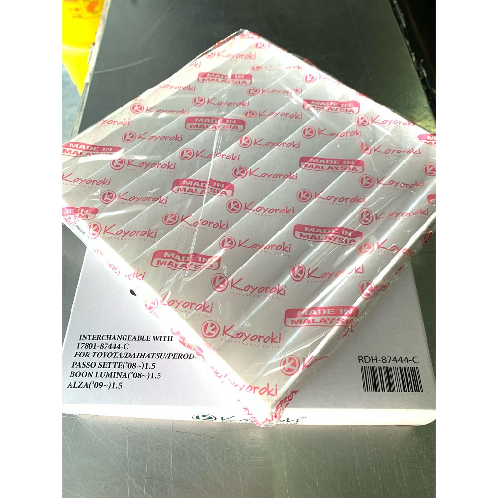 CABIN FILTER AIRCOND FILTER PERODUA MYVI LAGI BEST ALZA AXIA BEZZA ...