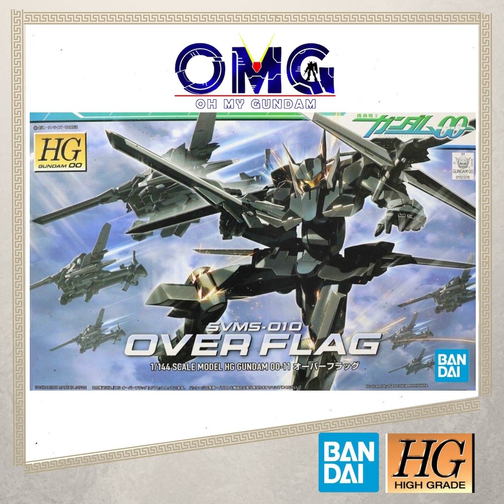 Bandai HG SVMS-010 Over Flag Gundam 60642 HG Over Flag Gundam Over Flag ...