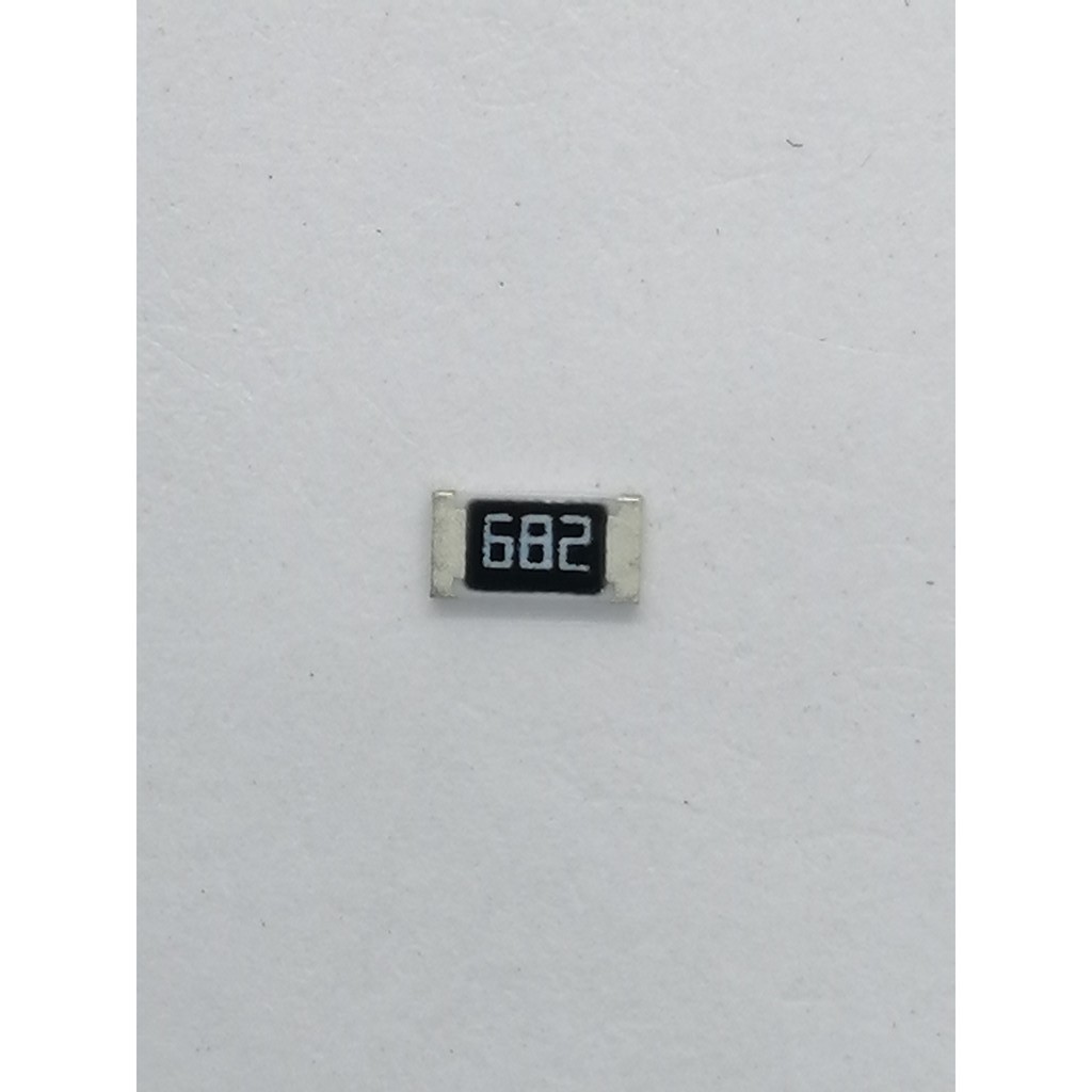 10 PCS Yageo 6.8k ±1%, 0603 SMD Resistor (682) | Shopee Malaysia
