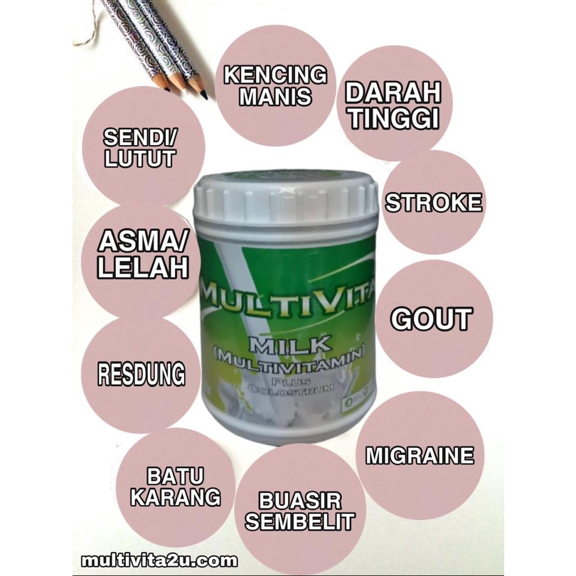 💥READY STOCK💥 SUSU MULTIVITA MILK PLUS COLOSTRUM (MULTIVITAMIN) 100% ...