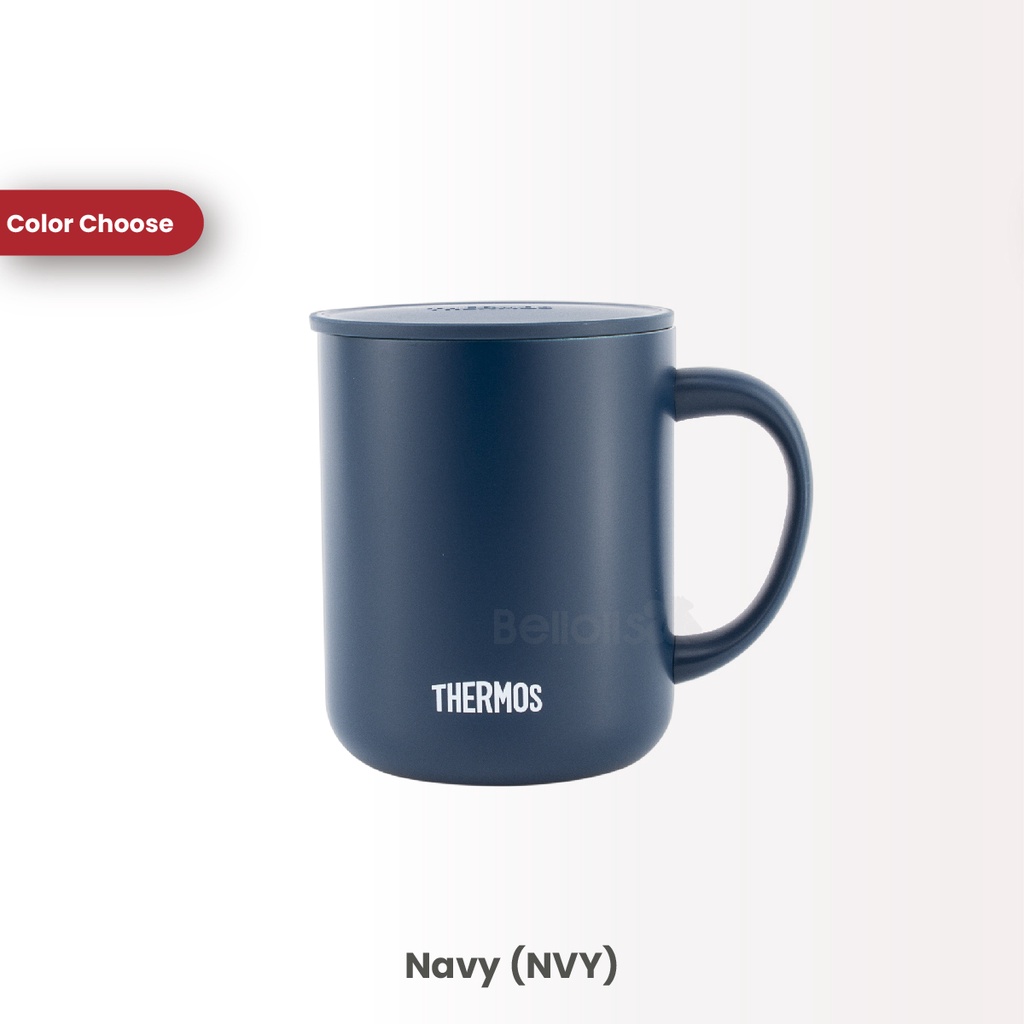 [Authentic] THERMOS 450ml Stylish Mug / Desktop Mug / Coffee Mug with Lids and Handle for Home ...