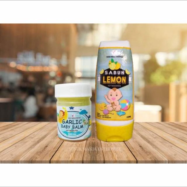 🔥COMBO SET🔥 BABY SIHAT👶 GARLIC + LEMON 💯 ORIGINAL HQ | Shopee Malaysia