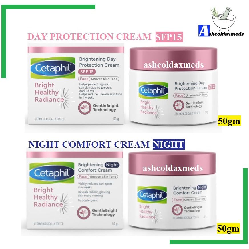 Cetaphil Bright Healthy Radiance Brightening Protection Cream 50g (Day ...