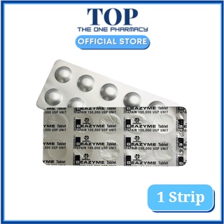 Beazyme (PAPAIN 150,000 UNIT) Tablets 10'S Ubat Surut Bengkak | Shopee ...