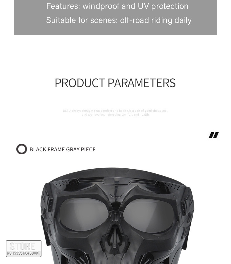 NEW Motocross Skulls Goggles Skull Mask Off-road Eyeglasses Helmet ...