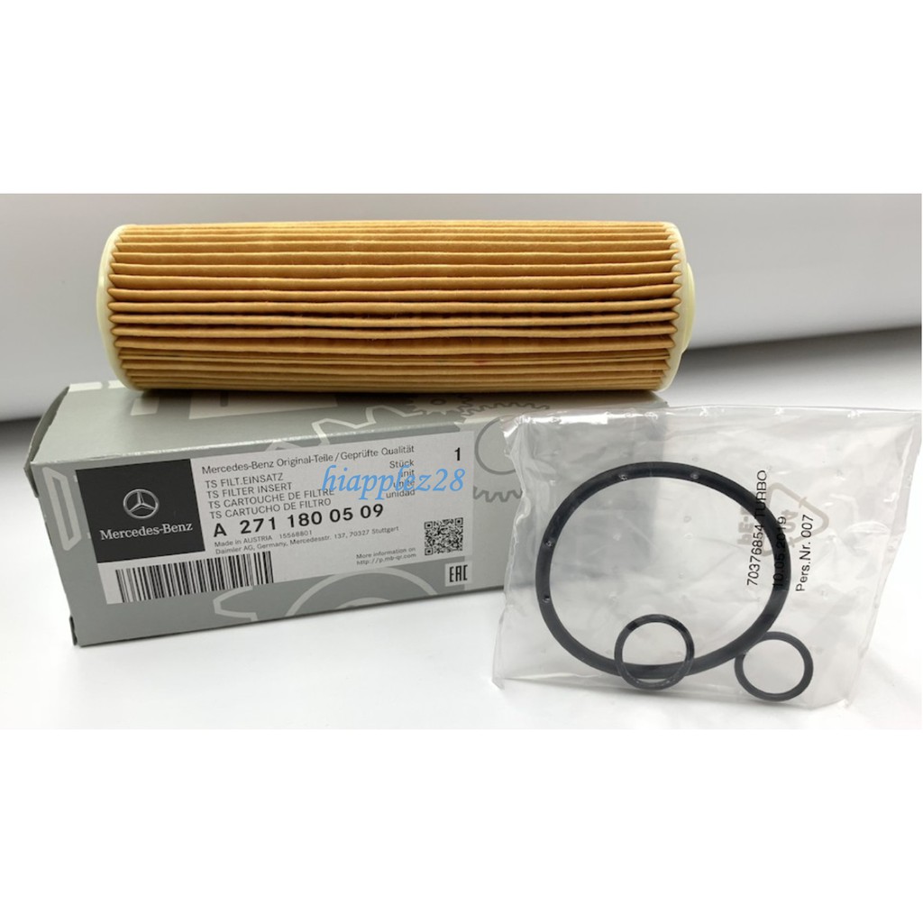 Oil Filter Insert W204 W212 W207 W172 M271 CGi Genuine Mercedes-Benz ...