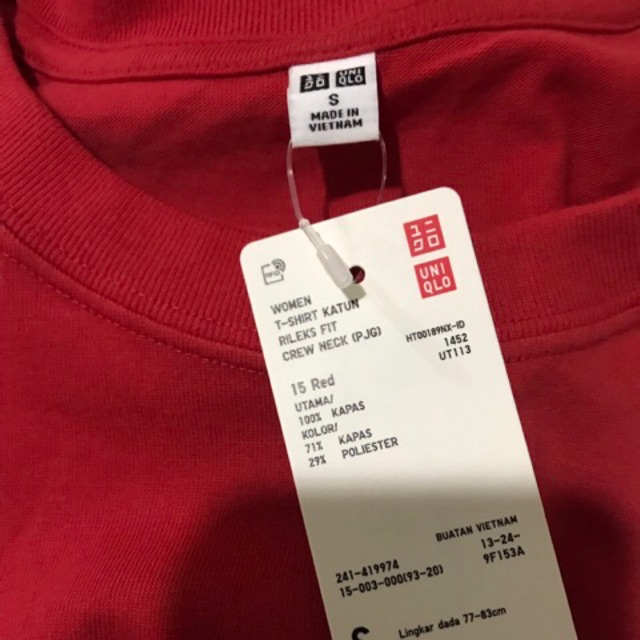 Uniqlo Red Sweater (New) | Shopee Malaysia