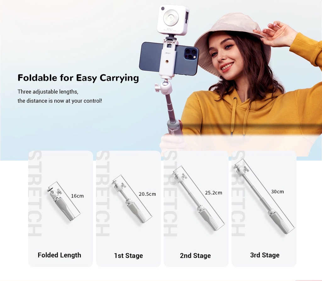 SmallRig Universal Vlog Kit with LED Video Light and Phone Holder for ...
