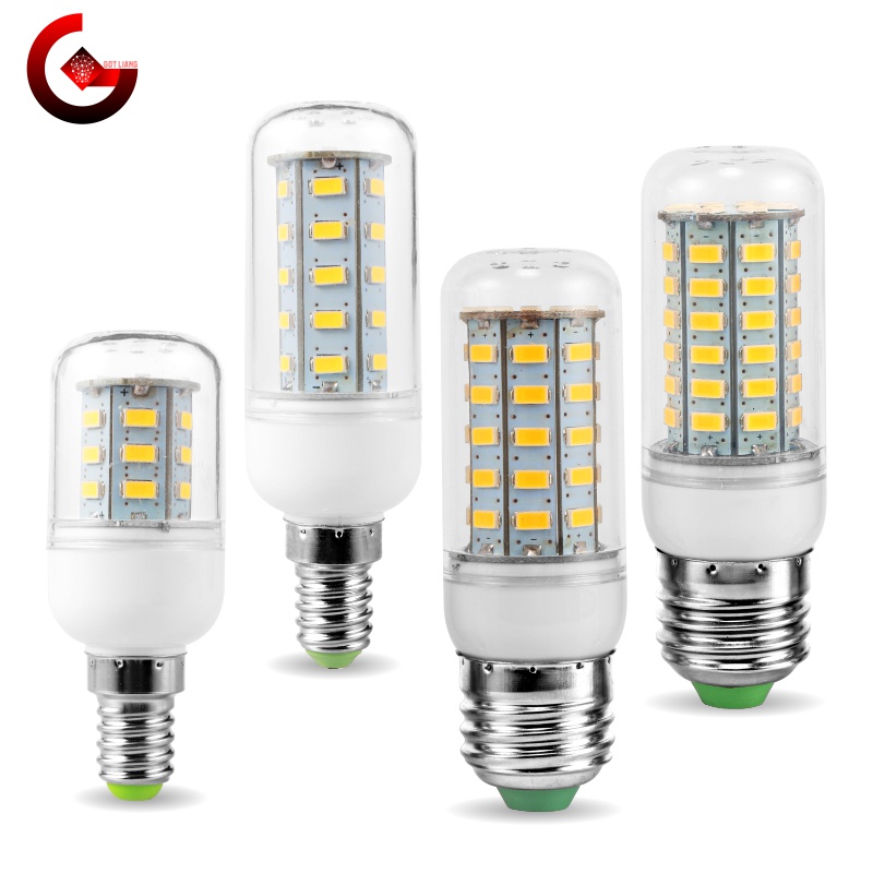Got Liang LED Corn Bulb E27 E14 Light Bulb 24 36 48 56 69 72LEDs ...