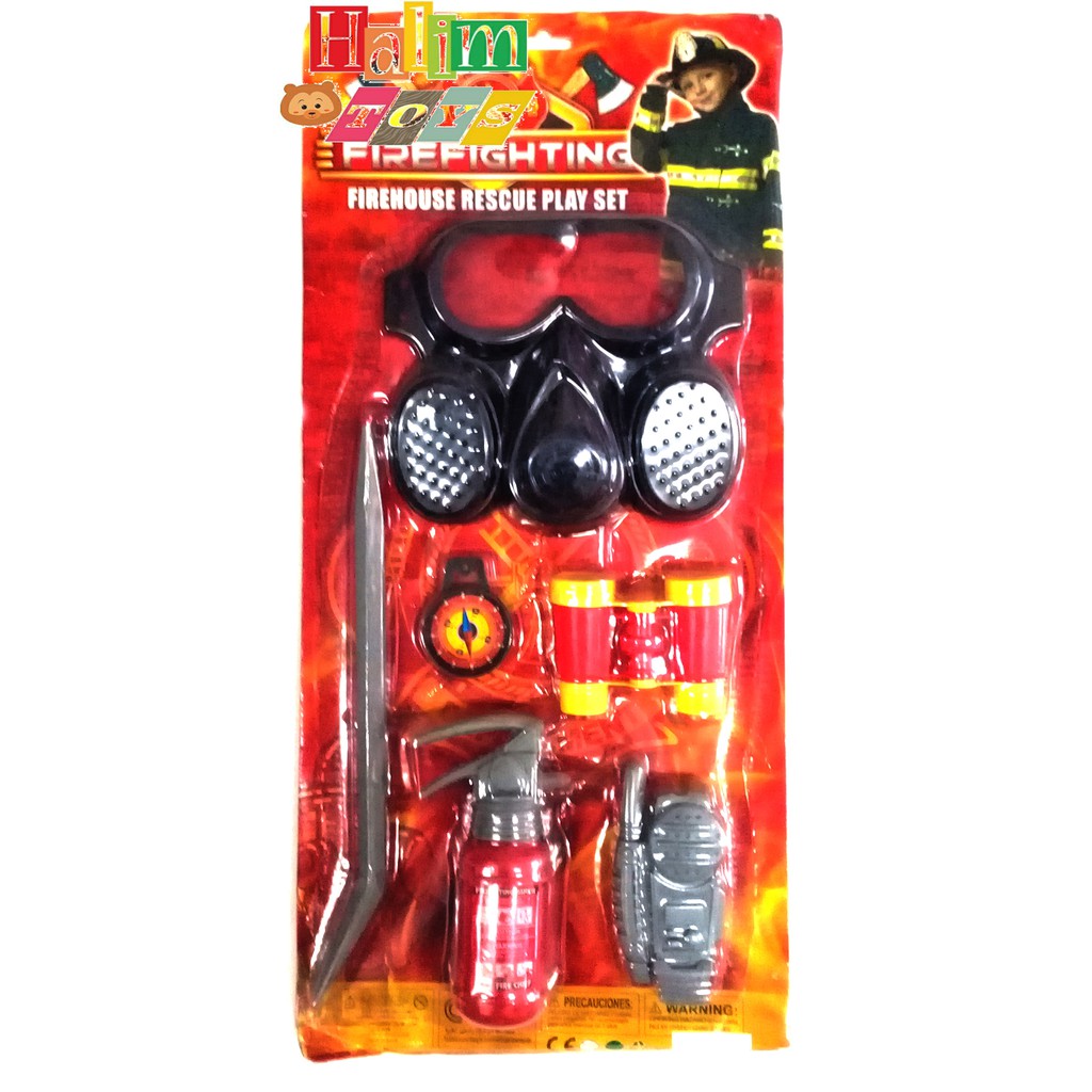 Fire Fighting Toy Set / Fireman Kit / Fire Fighting | Shopee Malaysia