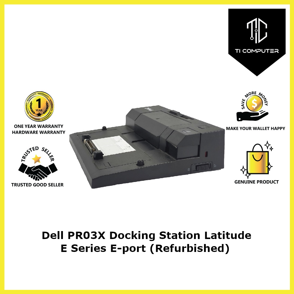 Dell PR03X Docking Station Latitude E Series E-port (Refurbished ...