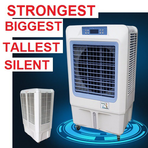 Biggest & STRONGEST AIR COOLER 7000, 9000m3, macam hawa dingin, Peti ...