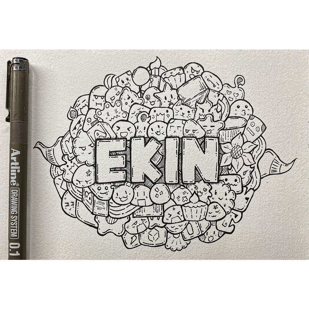 (Custom) Doodle Art | Digital, Cute, Clean, Emoji | Shopee Malaysia