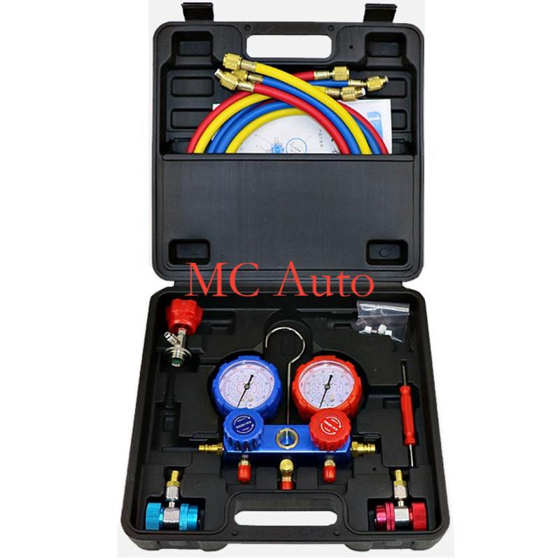 👍🏻High Quality👍🏻 Aircond Meter Set R410a R32 R22 R134A Air Cond Meter ...