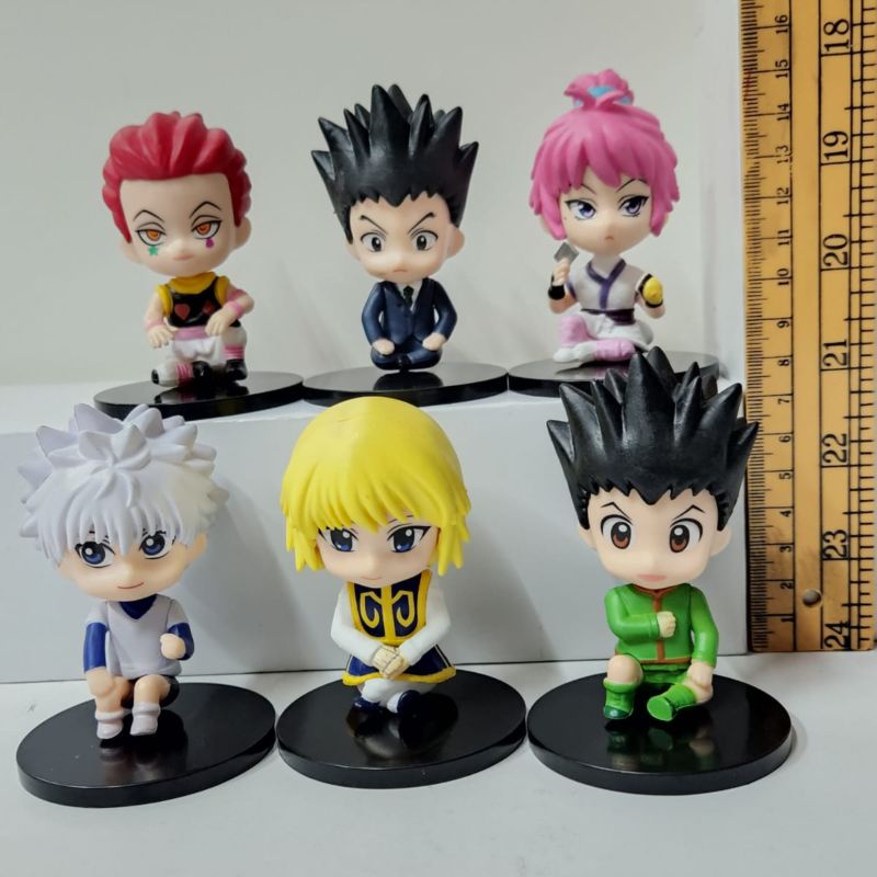 Hunter X Hunter Anime Action Figure / Gon / Killua / Kurapika / Leorio ...