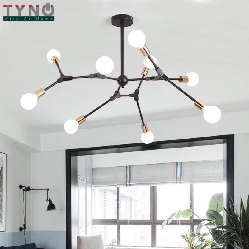 Star wish moden molecular chandelier for living room lamp bedroom lamp ...