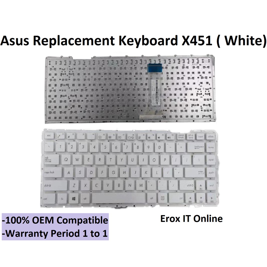 Asus X453 X453M X453MA X453S X453SA X454L X454LD X455D X455L A455L x451 ...