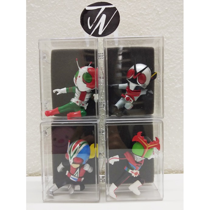 Banpresto WCF Kamen Rider V3/Riderman/X/Stronger Rider Kick - Set of 4 ...