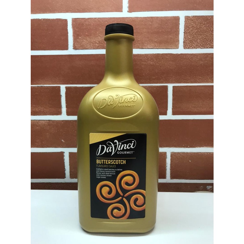 DaVinci - Flavoured Butterscotch Sauce 2L 焦糖糖浆 焦糖香味 Sirap Butterscotch ...