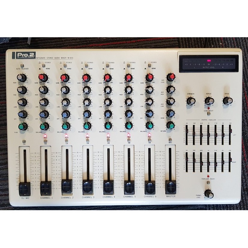 Pro 2 Integrated Stereo Mixer M650 With Equalizer | Shopee Malaysia