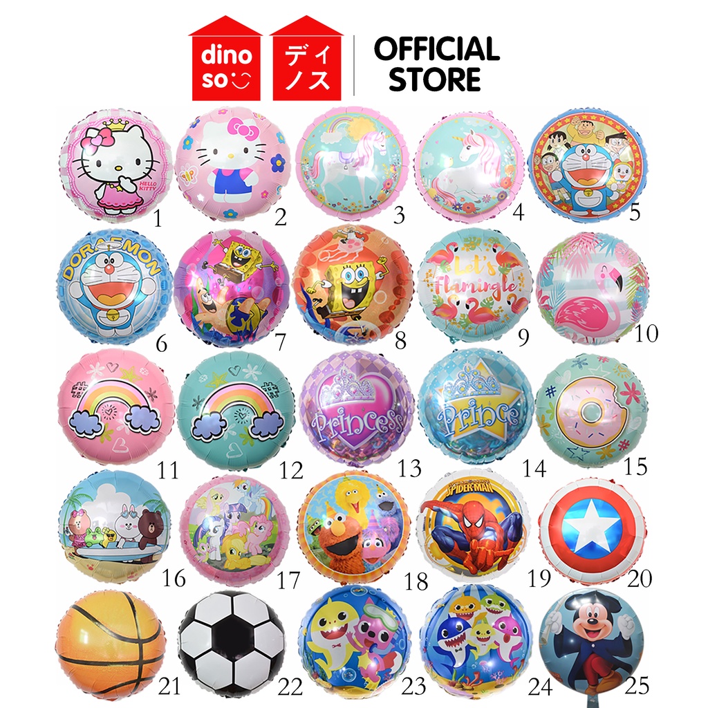 18inchi Round foil Balloons happy birthday HBD smile emoticon baby ...
