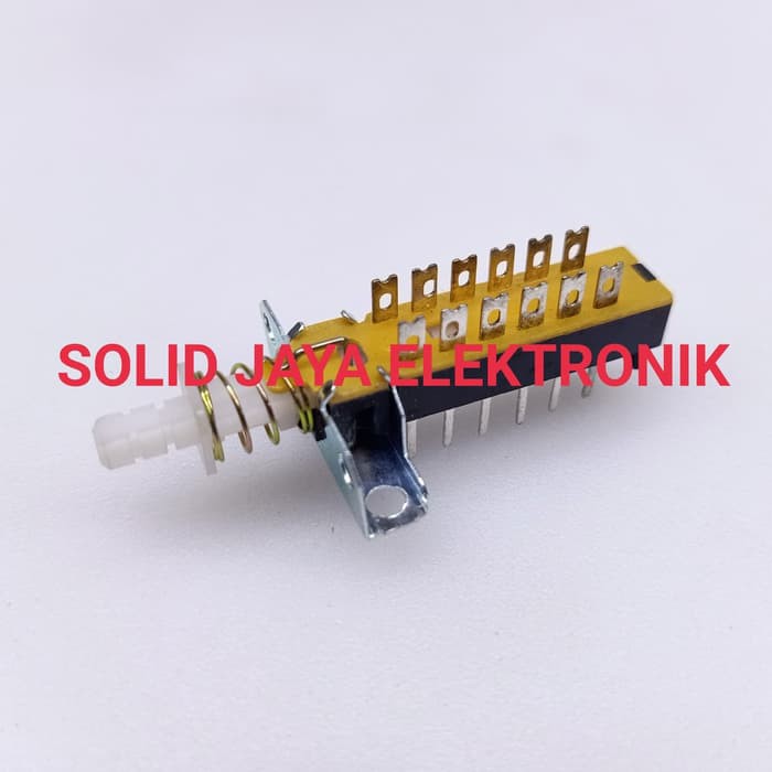 TOMBOL Dpdt SWIT 12 PIN 2X6 DPDT PRESS SWITCH 6 FOOT PUSH BUTTON 6 PIN ...