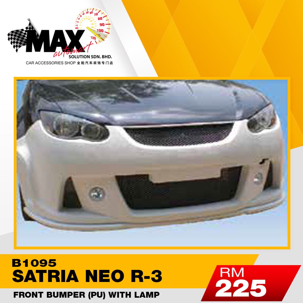 PROTON SATRIA NEO R3 FIBREGLASS BODYKIT | Shopee Malaysia