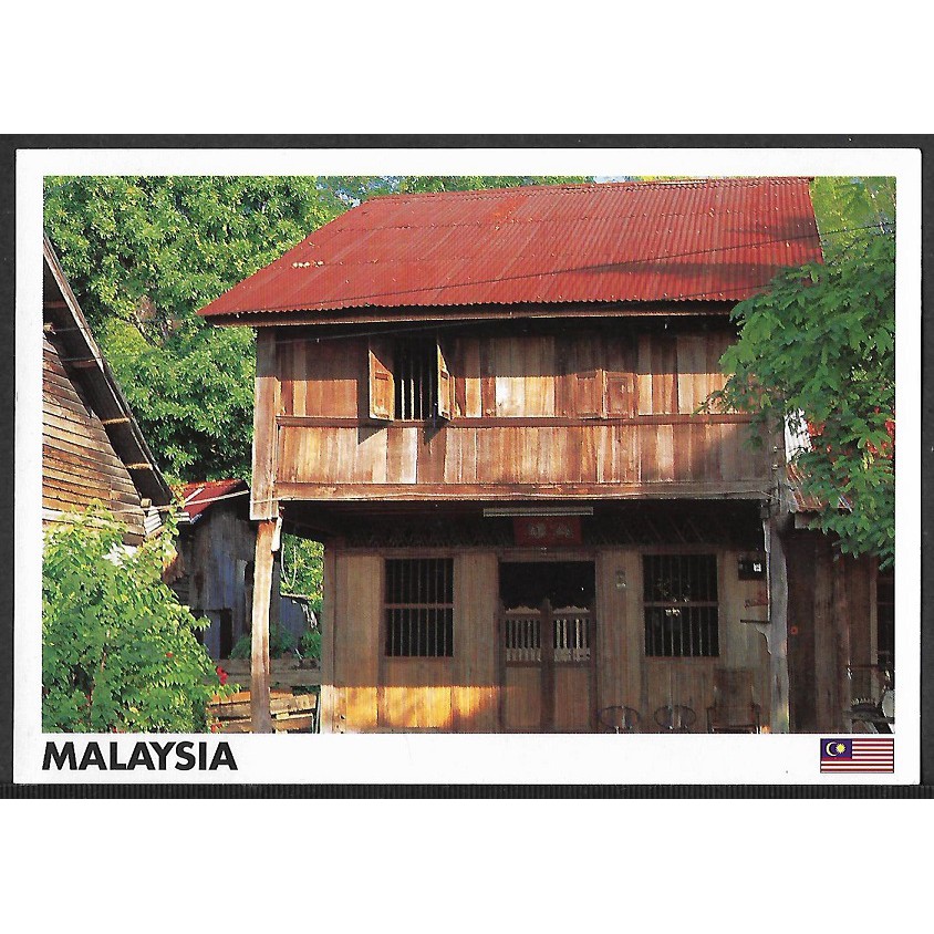 Malaysia Postcard - Langkawi Island Kampung Teriang Village House ...