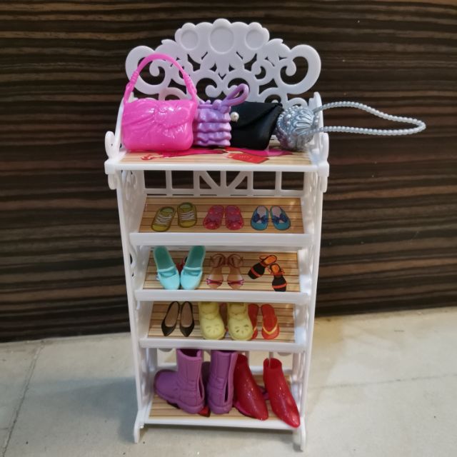 Barbie Doll shoe rack (price for rack only) | Shopee Malaysia