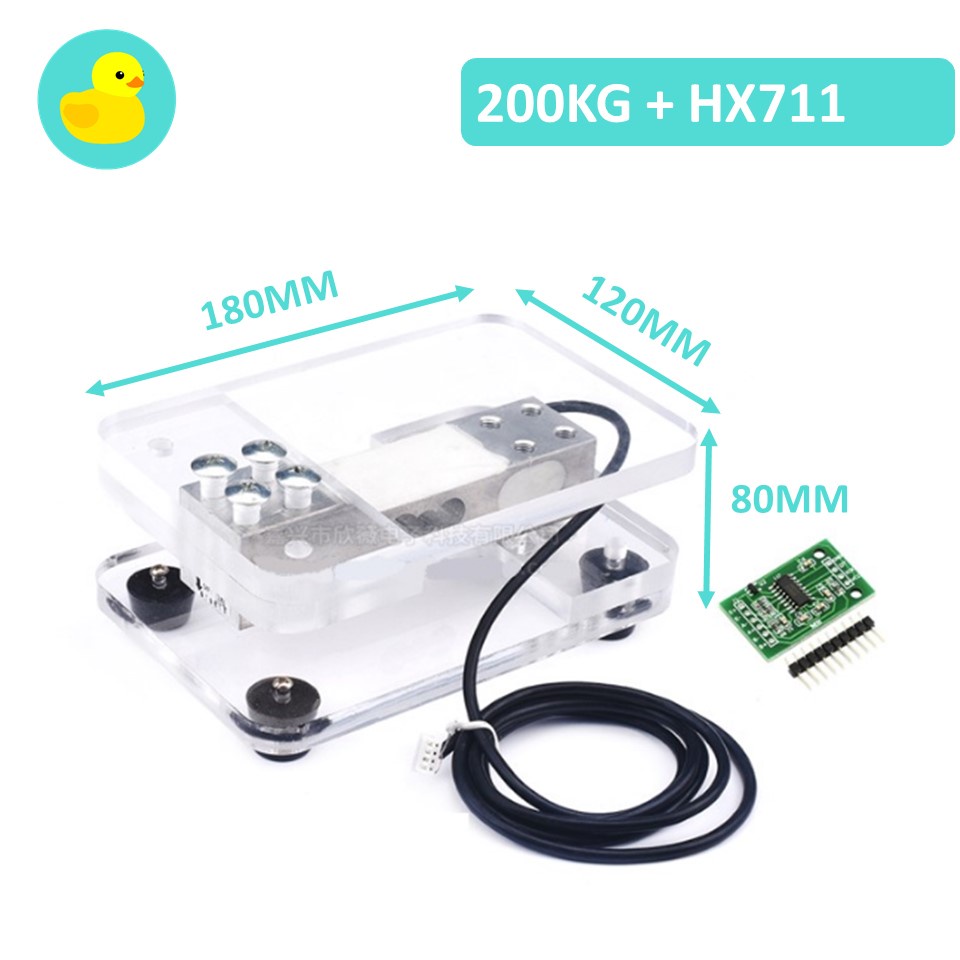 5KG / 20KG / 40KG / 200KG Digital Scale Load Cell Weight Sensor & HX711 ...