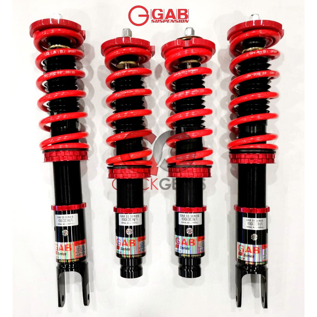 Honda Civic EJ EK (Rear Fork) 1996+ - GAB SS Series Fully Adjustable ...