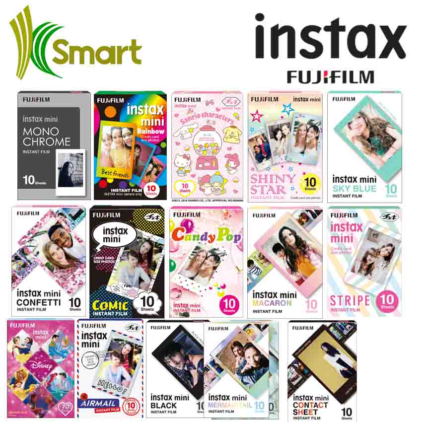 Fujifilm Instax Mini Film Instax Film Camera Film Single Pack (10sheet ...