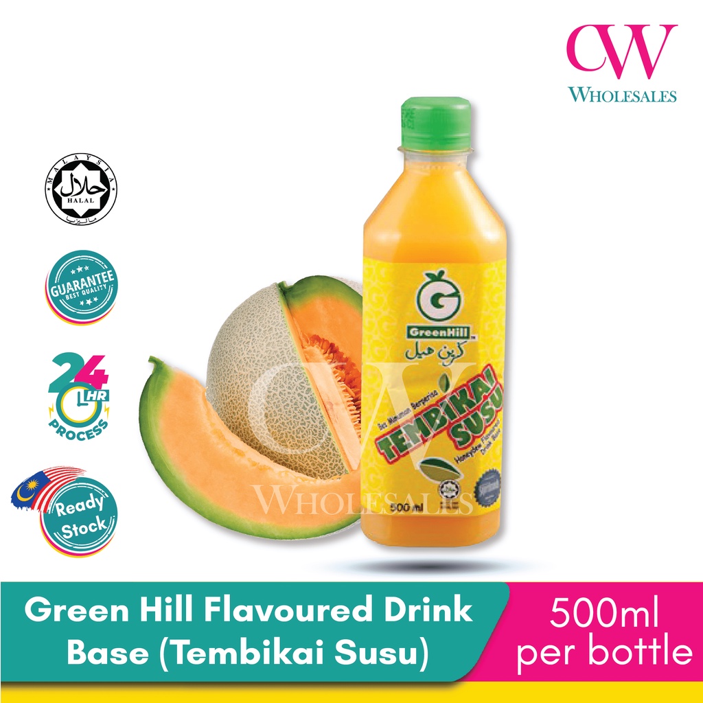 Green Hill Flavored Drink Base Sarsi/Oren/Laici/Asam Masin/Strawberi ...