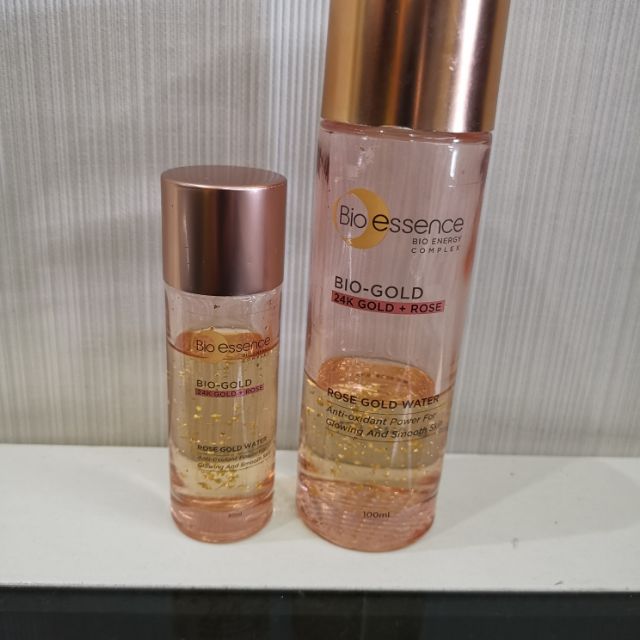 BIO ESSENCE bio 24k gold + rose (PRELOVE) | Shopee Malaysia