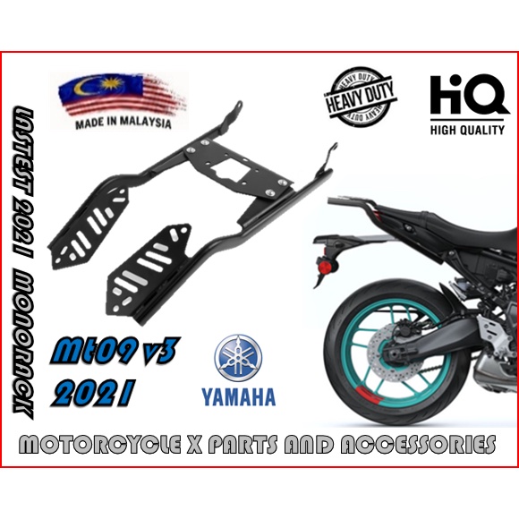 YAMAHA MT09 V3 2021 TOP BOX RACK HEAVY DUTY | Shopee Malaysia