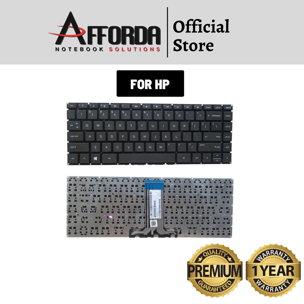 HP 14-BF 14-BS 14-BW 14-AL 14-AB 14-bs727tu 14-bw053au Laptop Keyboard ...
