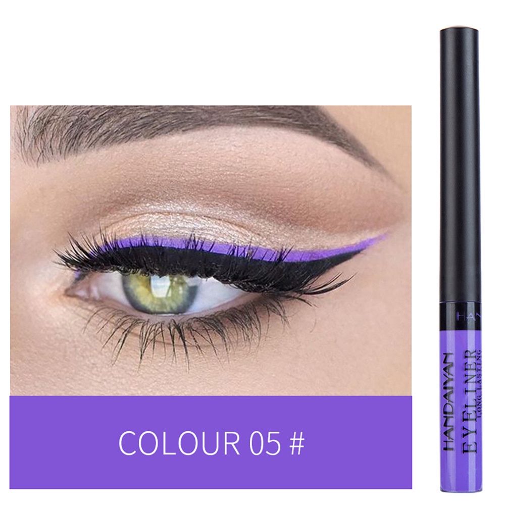 Long Lasting Neon UV Liquid Eyeliner Colored Eyeliner Quick Drying Glow In The Dark Matte Waterproof Eyeliner Eye Makeup Shopee Malaysia