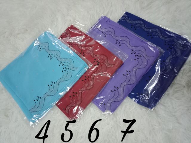 🔥Hot Item🔥Bawal Chiffon Full Manik (Pattern) | Shopee Malaysia
