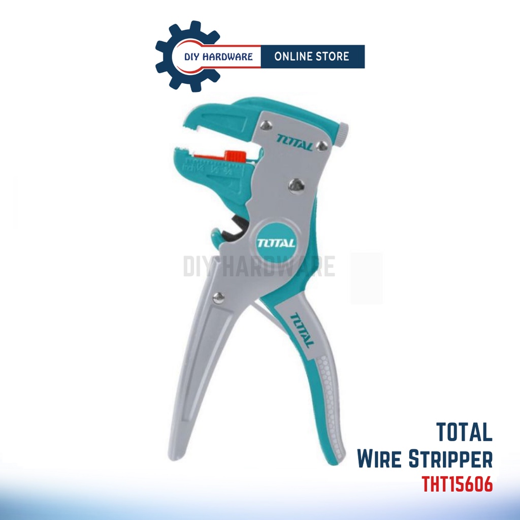 TOTAL Wire Stripper (0.5 - 6mm) THT15606 | Shopee Malaysia