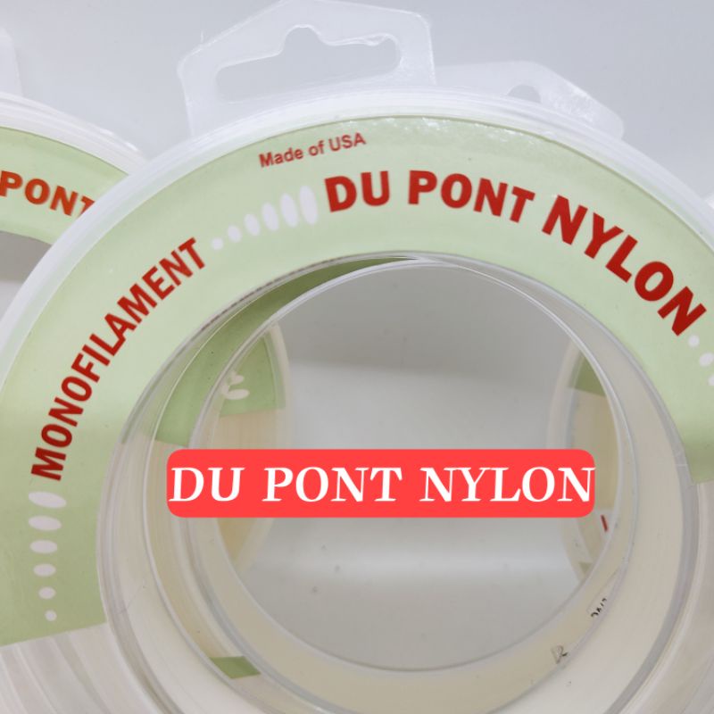 DU PONT NYLON line monofilament 100Yrds DUPONT NYLON | Shopee Malaysia