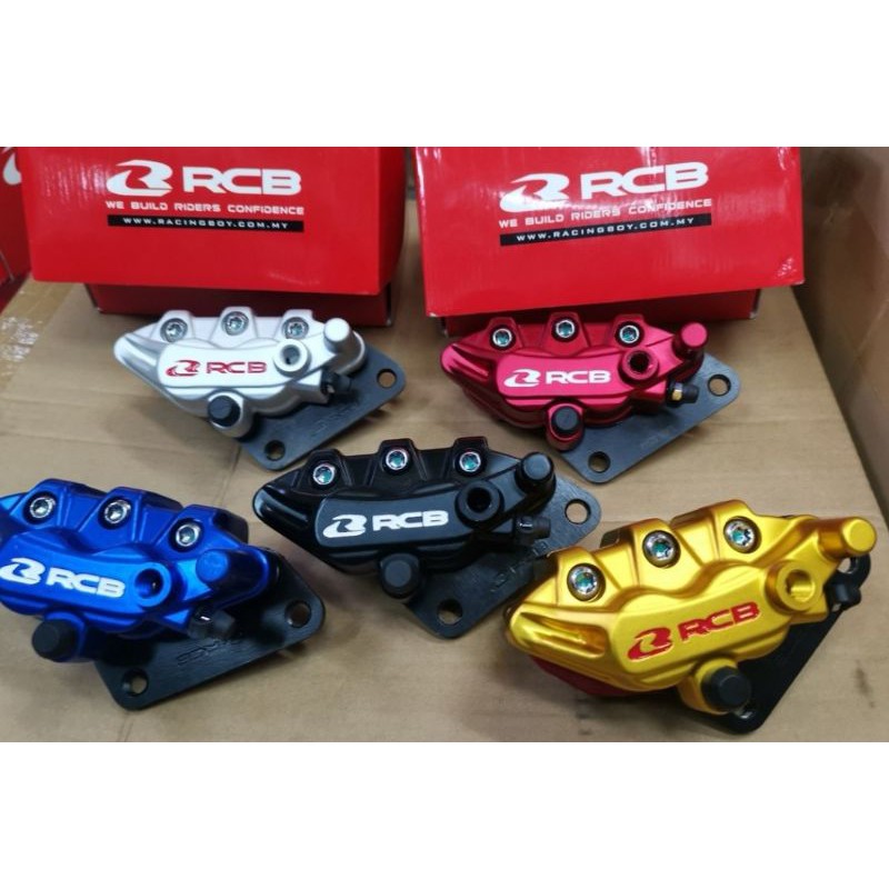 RCB RacingBoy S Series 2 Pot Brake CALIPER Yamaha Honda Y15zr NVX Nmax ...
