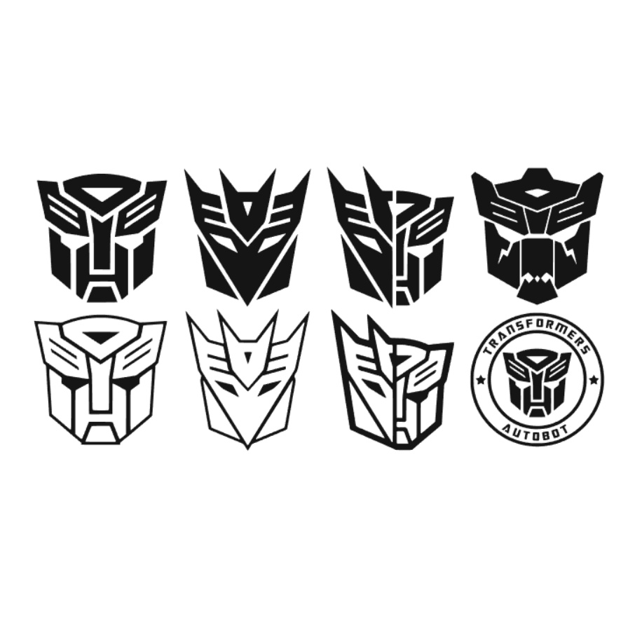 Transformers Vinyl Stickers | Shopee Malaysia