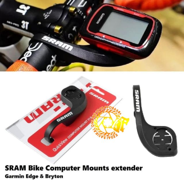 SRAM Bike Computer Mounts extender Garmin Edge & Bryton | Shopee Malaysia