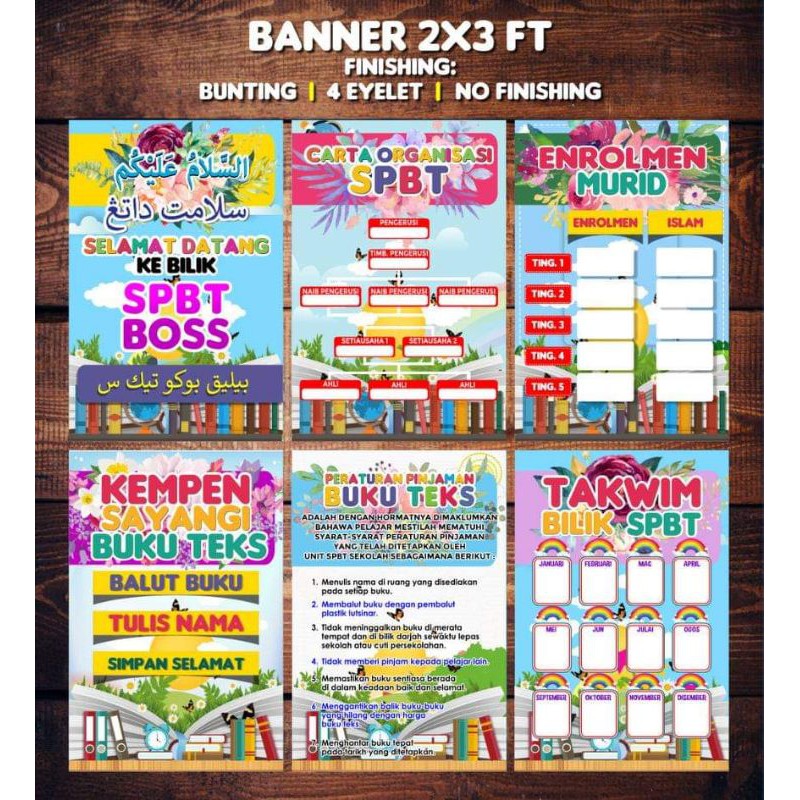 💥💥NEW!! BANNER BILIK SPBT💥💥 retail | Shopee Malaysia