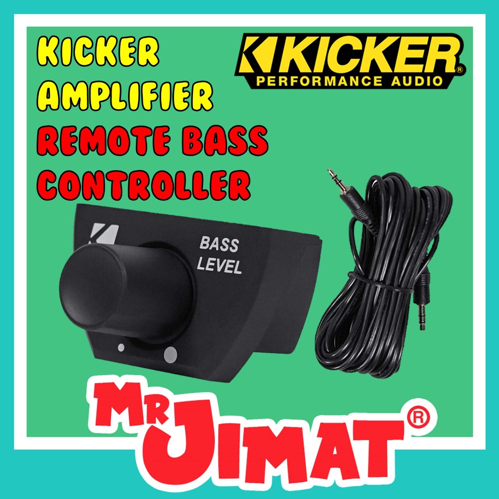 Kicker Optional Remote Bass Control for CX, DX, PX Series Car Audio ...