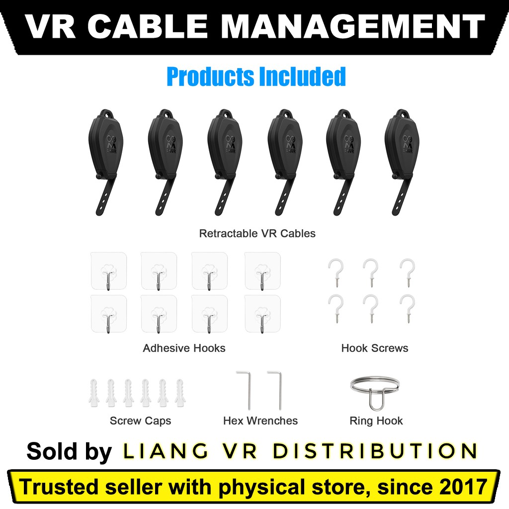 AMVR VR Cable Management 2.0 Ceiling Cable Pulley System | Shopee Malaysia