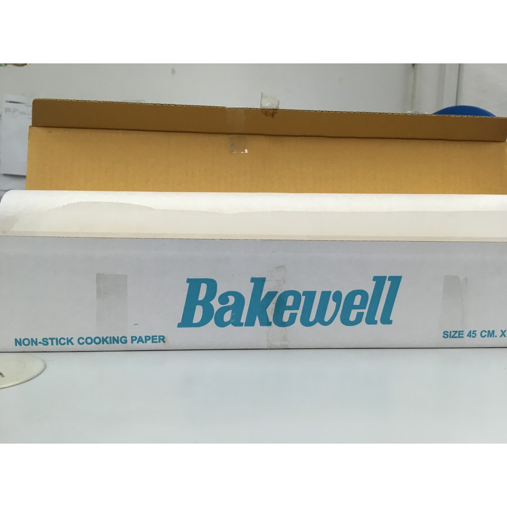 HIGH QUALITY BAKEWELL Parchment Paper (45cm x 100M x 39gsm) | Shopee ...