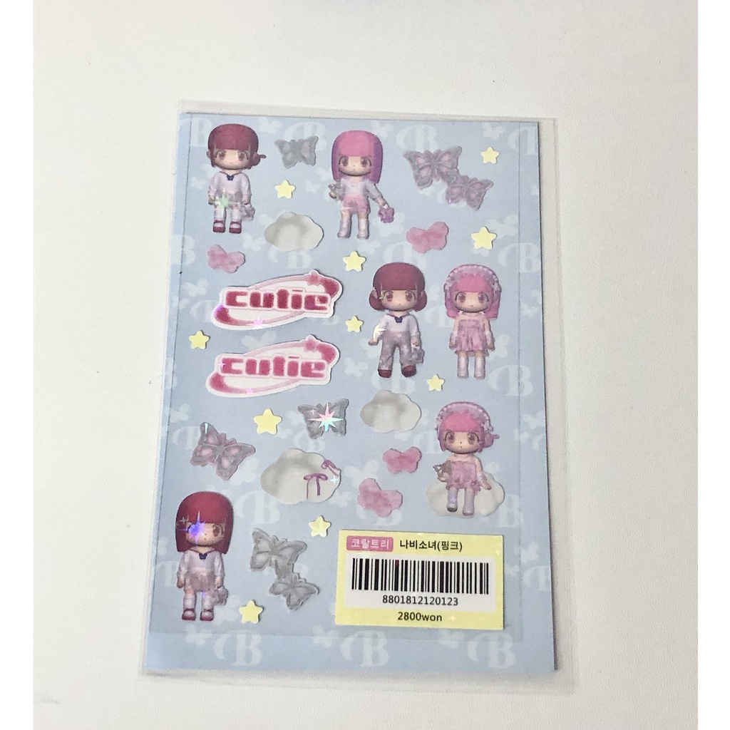 IAIR studio Ins Modeling Girl Sticker Photocard Toploader Deco Sticker ...
