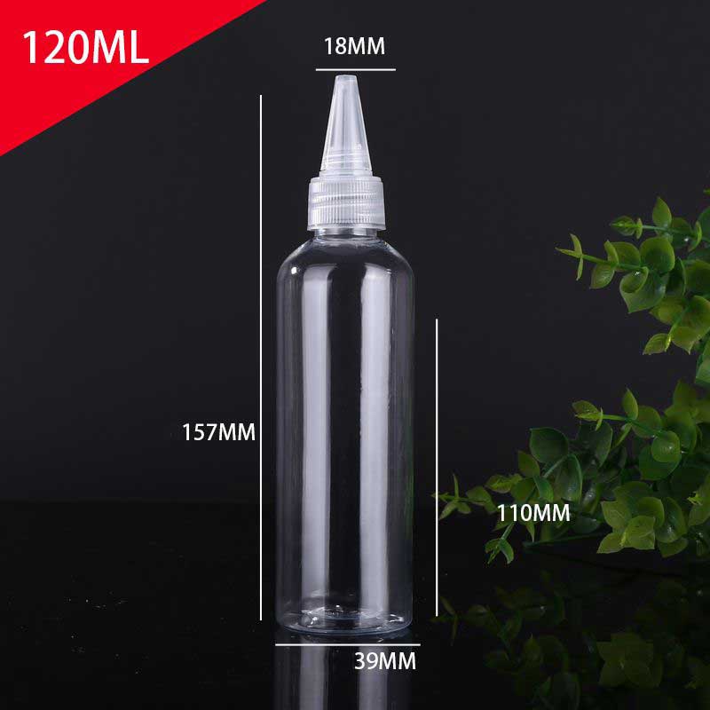 1PCS 5-120ml PET Refillable Squeeze Dropper Bottle Childproof Cap ...