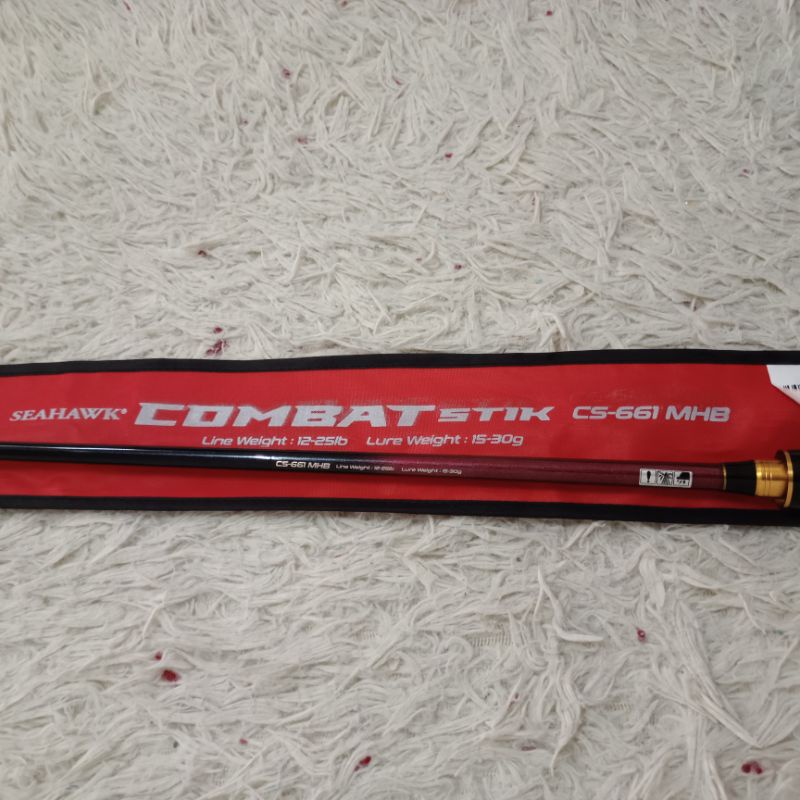 Seahawk Combat Stick 12-25Lb/ONE PIECE BC ROD | Shopee Malaysia